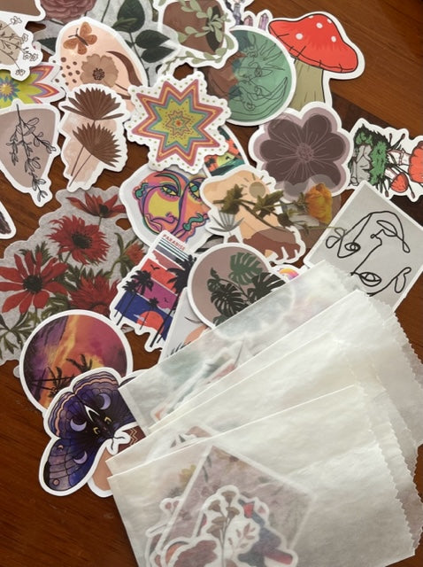 Sticker Grab Bag – The Essential Herbal